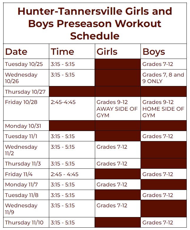 Live Feed | Hunter-Tannersville CSD